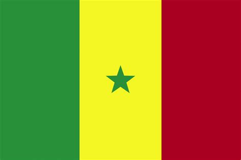 Flag Of Senegal Clipart Etc