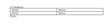 How To Adjust The Vertical Space Before And After An Xltabular So It