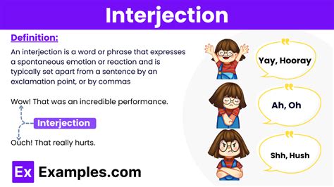 Interjection 140 Examples Types How To Use Tips PDF