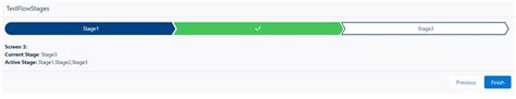Visual Workflow Issue With Progress Indicator Stages In Flow