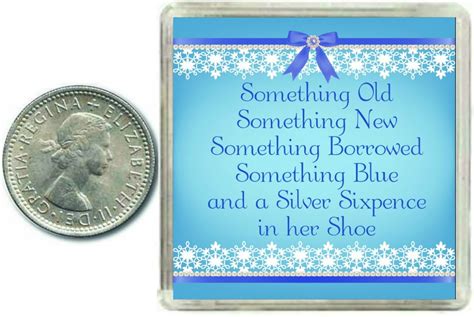 Lucky Sixpence For The Bride To Be A Traditional Keepsake Coin For Her