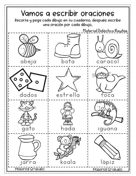 Cuaderno de repaso de Español Primer Grado Materiales Educativos