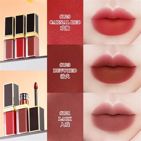 新品Tom Ford 汤姆福特 TF黑金唇釉磨砂哑光129 123 121 120 122 虎窝淘