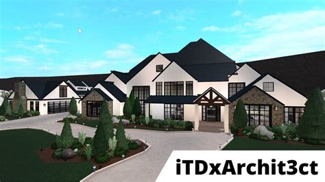 Bloxburg Modern Farmhouse Mansion Images And Photos Finder