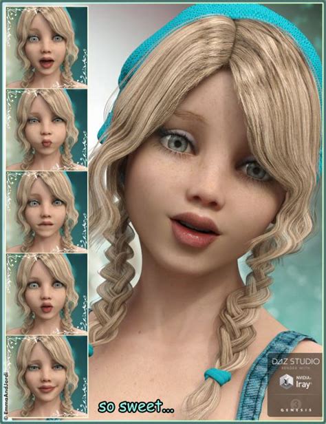 Awesomity Mix And Match Expressions For Tween Julie 7 And Genesis 3