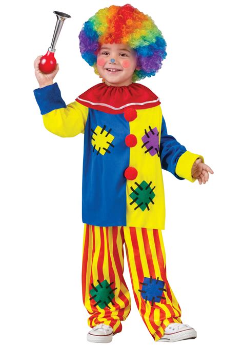 Disfraz de payaso Big Top para niños pequeños