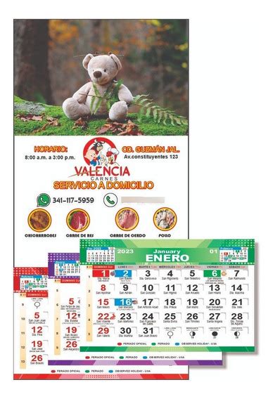 Santoral Calendario Mercadolibre