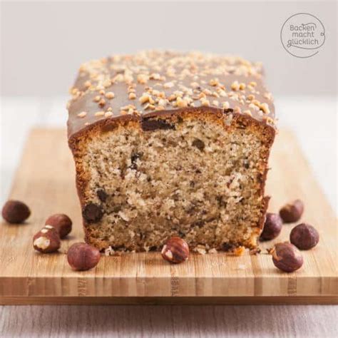 Einfacher saftiger Nusskuchen Backen macht glücklich