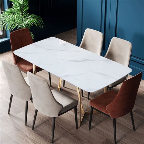 With An Alluring Luxurious Design This Contemporary Dining Table