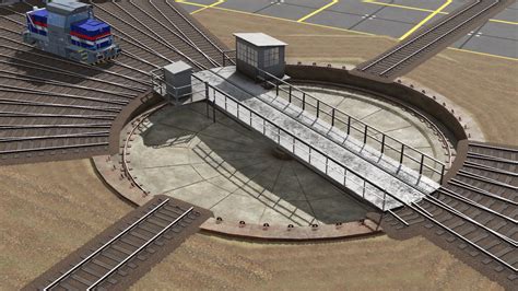 Roundhouse Turntable M Deg Trainz De