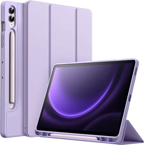JETech Hülle für Samsung Galaxy Tab S9 FE S9 FE Plus 12 4 Zoll mit S