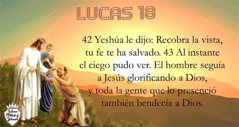 Lucas Capítulo 18 Mosqueteros de Yehovah