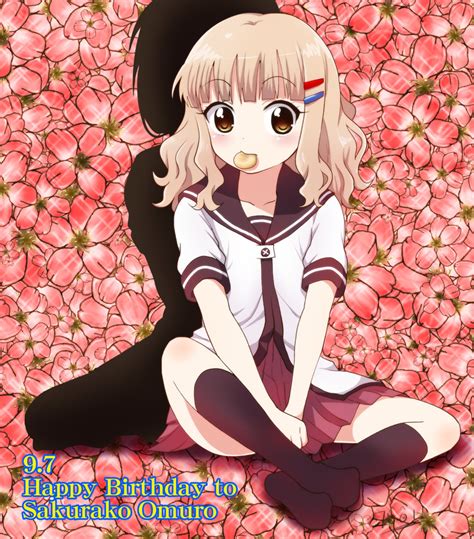 Oomuro Sakurako And Furutani Himawari Yuru Yuri Drawn By 7001 Danbooru
