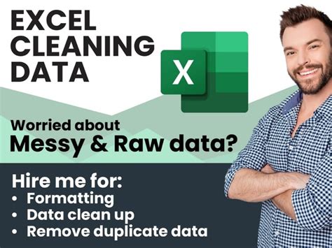 ms excel data cleaning and document formatting upwork