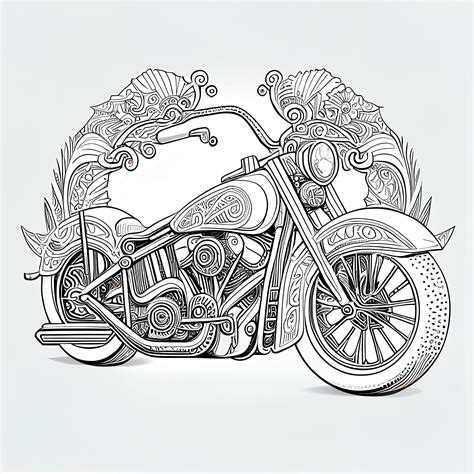 Er Pack Stress Relief Malseiten Motorrad Digitaldruck Etsy De
