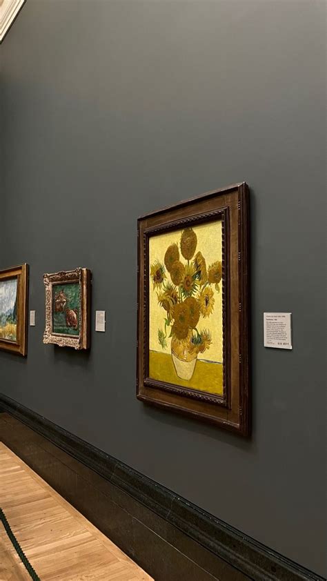 Sunflowers Of Van Gogh In National Gallery London Em 2023