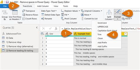 remove spaces in power query the easy way bi off the grid