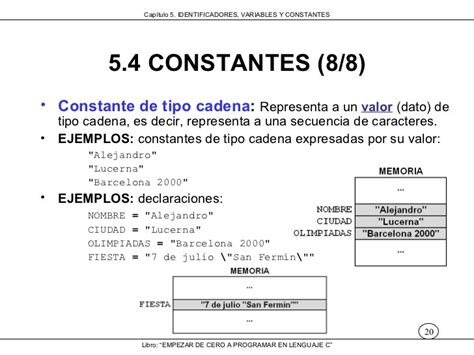 ejemplos de constantes en programacion diario nacional 2023