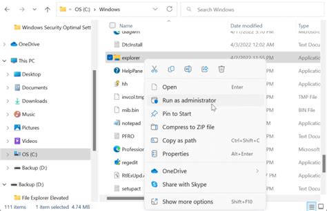 How To Run Windows File Explorer As Administrator