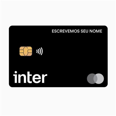 Cart O De Cr Dito Banco Inter Mastercard Black Receitas Ninja