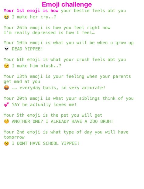 Emoji Challenge Notability Gallery