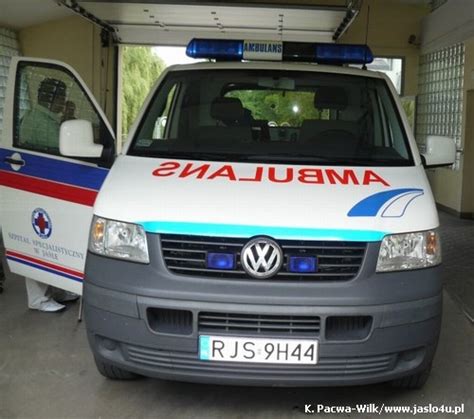 Kolejna nowa karetka dla jasielskiego szpitala Wiadomości Jaslo4u pl