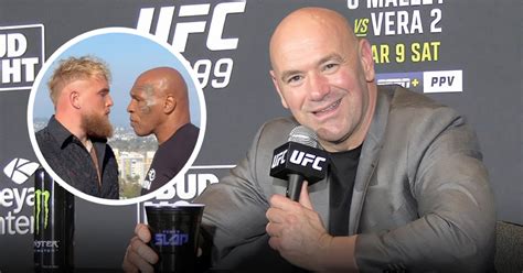 Dana White Komentuje Zestawienie Jake A Paula Z Mikiem Tysonem MMAROCKS