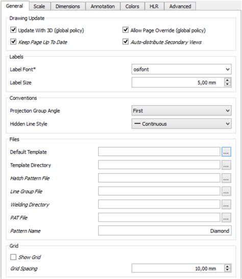 TechDraw Preferences FreeCAD Documentation