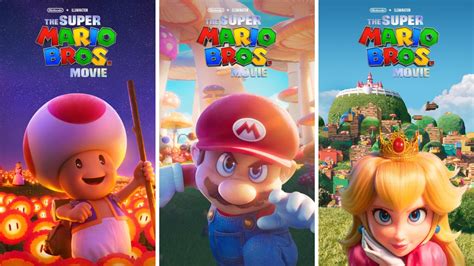 The Super Mario Bros Movie Official Posters Revealed NintendoSoup