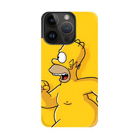 Protector Printacase Los Simpson Naked Homero C620606 Cellshop Mexicali