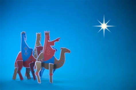 D A De Los Tres Reyes Melchior Caspar Y Balthazar Fondo Nocturno Con
