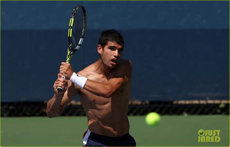 Carlos Alcaraz 19 Is Your New Tennis Crush See His Shirtless U S