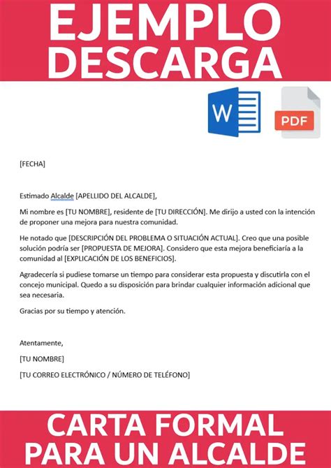 Carta Formal Ejemplos Y Modelos Para Descargar Gratis