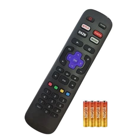 Controle Remoto Tv Roku Tv Aoc 4 Pilhas No Shoptime