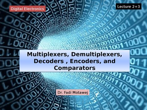 multiplexer and demultiplexer and encoder and decoder docsity