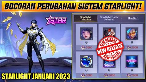 UPDATE BOCORAN SKIN STARLIGHT 2023 PERUBAHAN STARLIGHT REVAMP
