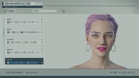 STARFIELD FEMALE CHARACTER CREATION CHLOE HOSTESS BY DETROIT YouTube