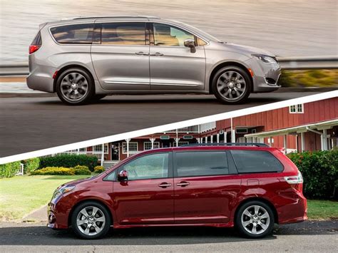 2018 Toyota Sienna Vs 2018 Chrysler Pacifica Which Is Best Autobytel