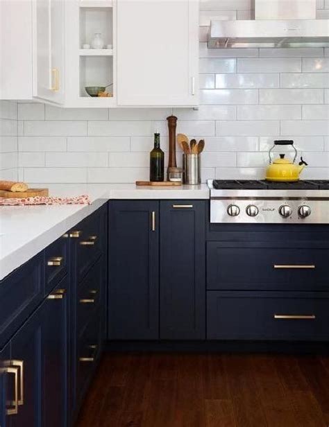 Midnight Blue Kitchen Cabinets