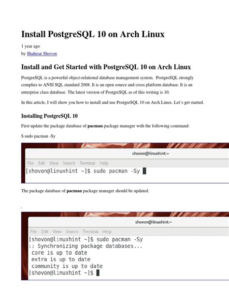 postgresql pdf postgre sql databases