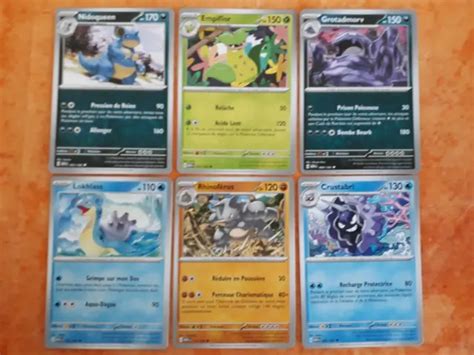 CARTE POKÉMON ÉCARLATE et VIOLET 151 lot de 40 différentes NEUVES et