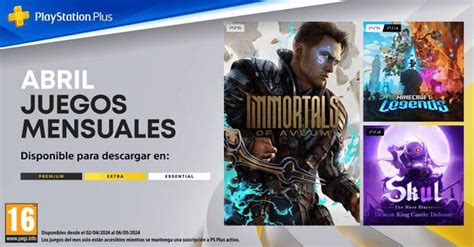 Ya Disponibles Los 3 Juegos Gratis De PS Plus Essential En Abril De