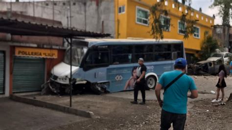 Ruta Se Queda Sin Frenos Y Choca Arturo Ortiz