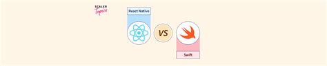 React Native Vs Swift For IOS App Development 2023 Scaler Topics