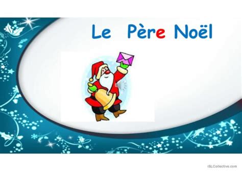 20 Noël Français FLE powerpoints