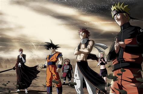 Aggregate More Than Goku Naruto Luffy Ichigo Wallpaper Super Hot