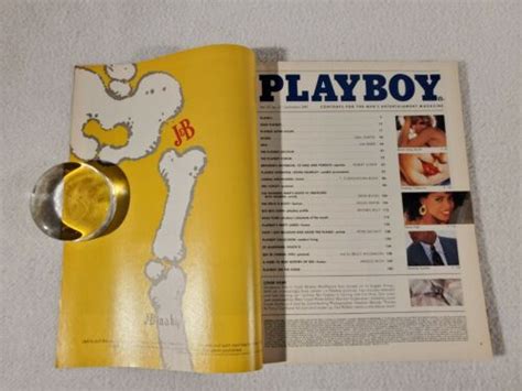 Playboy Magazine November 1990 Playmate Brittany York Terry Copley