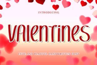 Valentines Font By Giartstudios Creative Fabrica Valentine Font