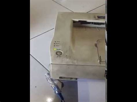 Tutorial Reset Drum Fuji Xerox Docuprint A Youtube