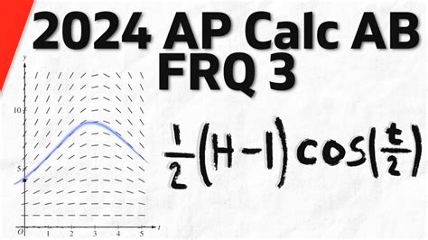Ap Calculus Ab Bc Frq Solution Calculus Exercises Youtube